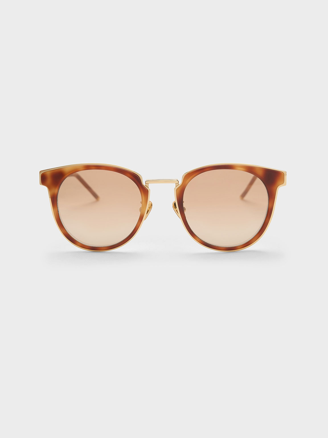 Tortoiseshell Oval Recycled Acetate Sunglasses - T. Shell - Sale ...