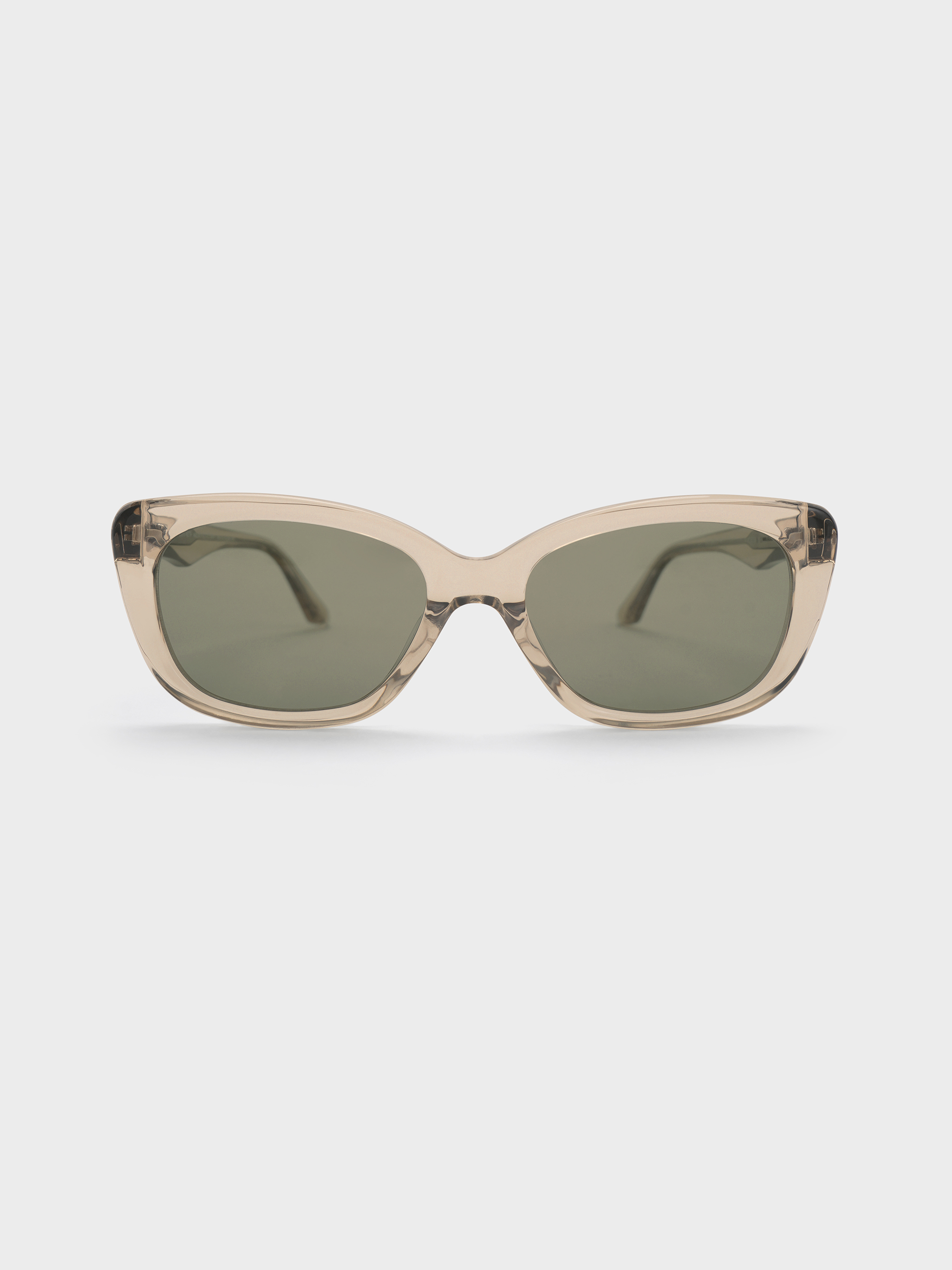 Beige Maeva Recycled Acetate Cat-Eye Sunglasses - Beige - Accessories ...