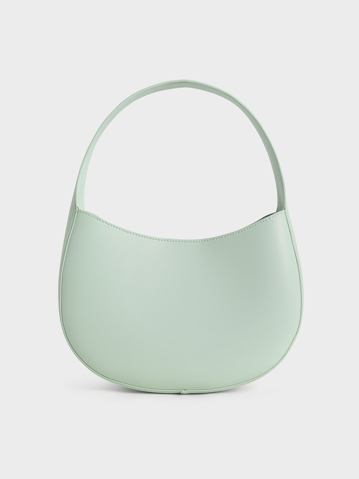Mint Green Coda Top Handle Hobo Bag - CHARLES & KEITH SA